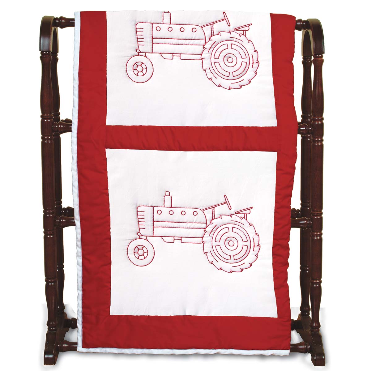 Tractor 18″ Quilt Blocks - Jack Dempsey Needle Art