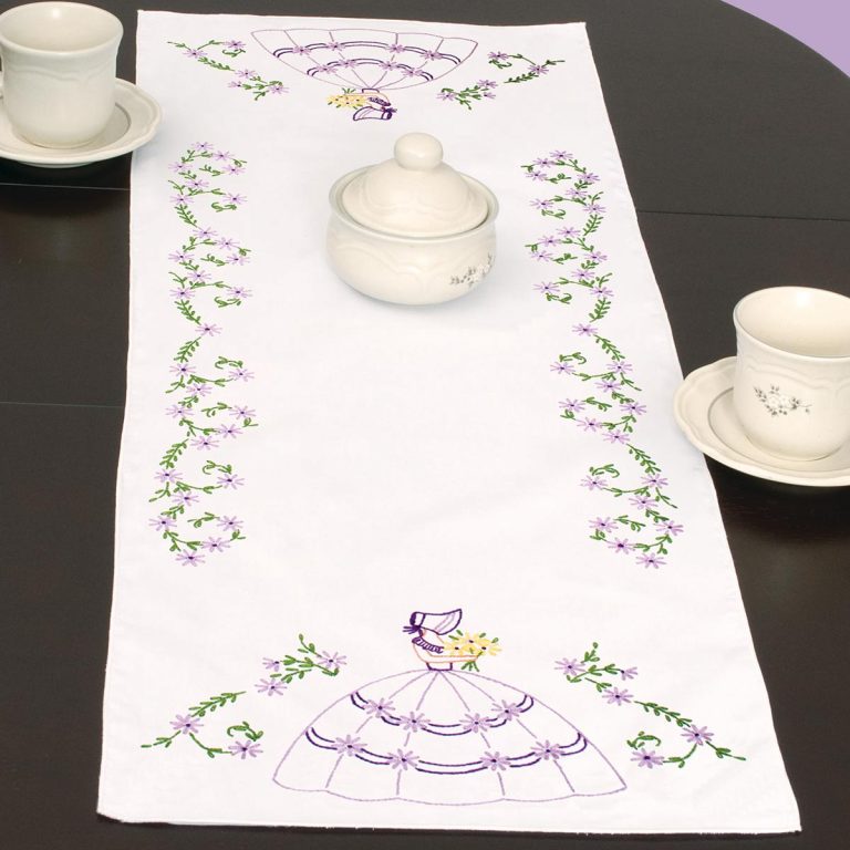 Birds Table Runner - Jack Dempsey Needle Art