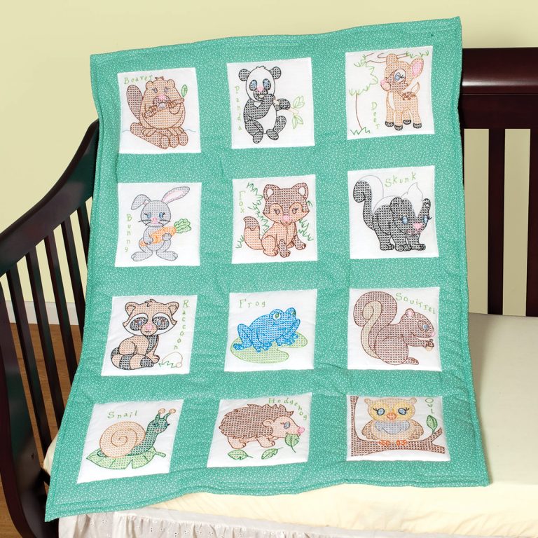 Forest Friends Nursery Quilt Blocks - Jack Dempsey Needle Art