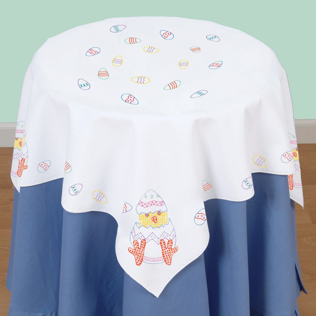 Easter Table Topper - Jack Dempsey Needle Art