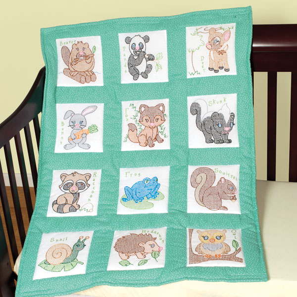 9" Nursery Quilt Blocks - Jack Dempsey Needle Art